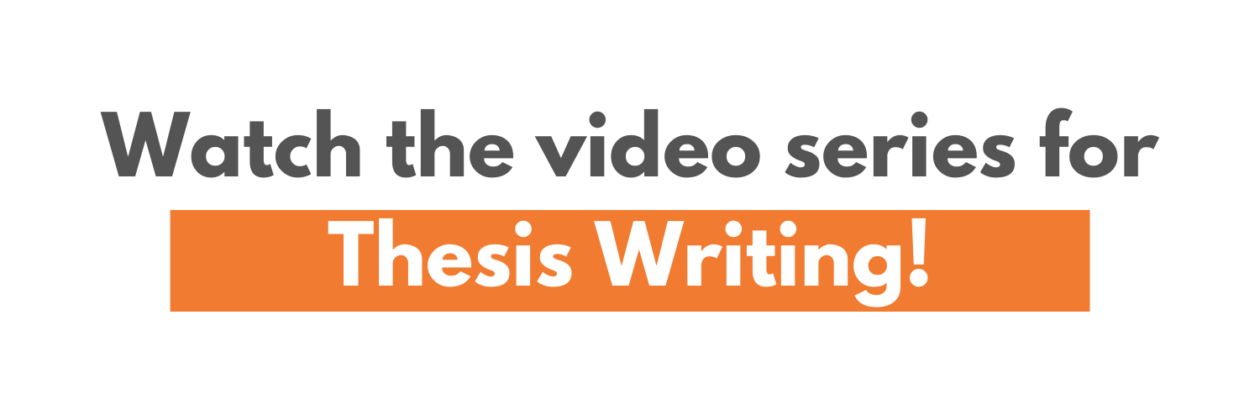 Thesis Writing - LiveInnovation.org